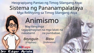 Araling Panlipunan 7:Lesson 3 Heograpiyang Pantao Part 2.pptx