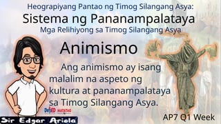 Araling Panlipunan 7:Lesson 3 Heograpiyang Pantao Part 2.pptx