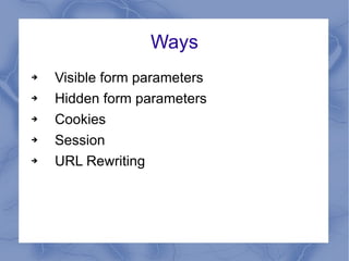Parameter Passing & Session Tracking in PHP | PPT