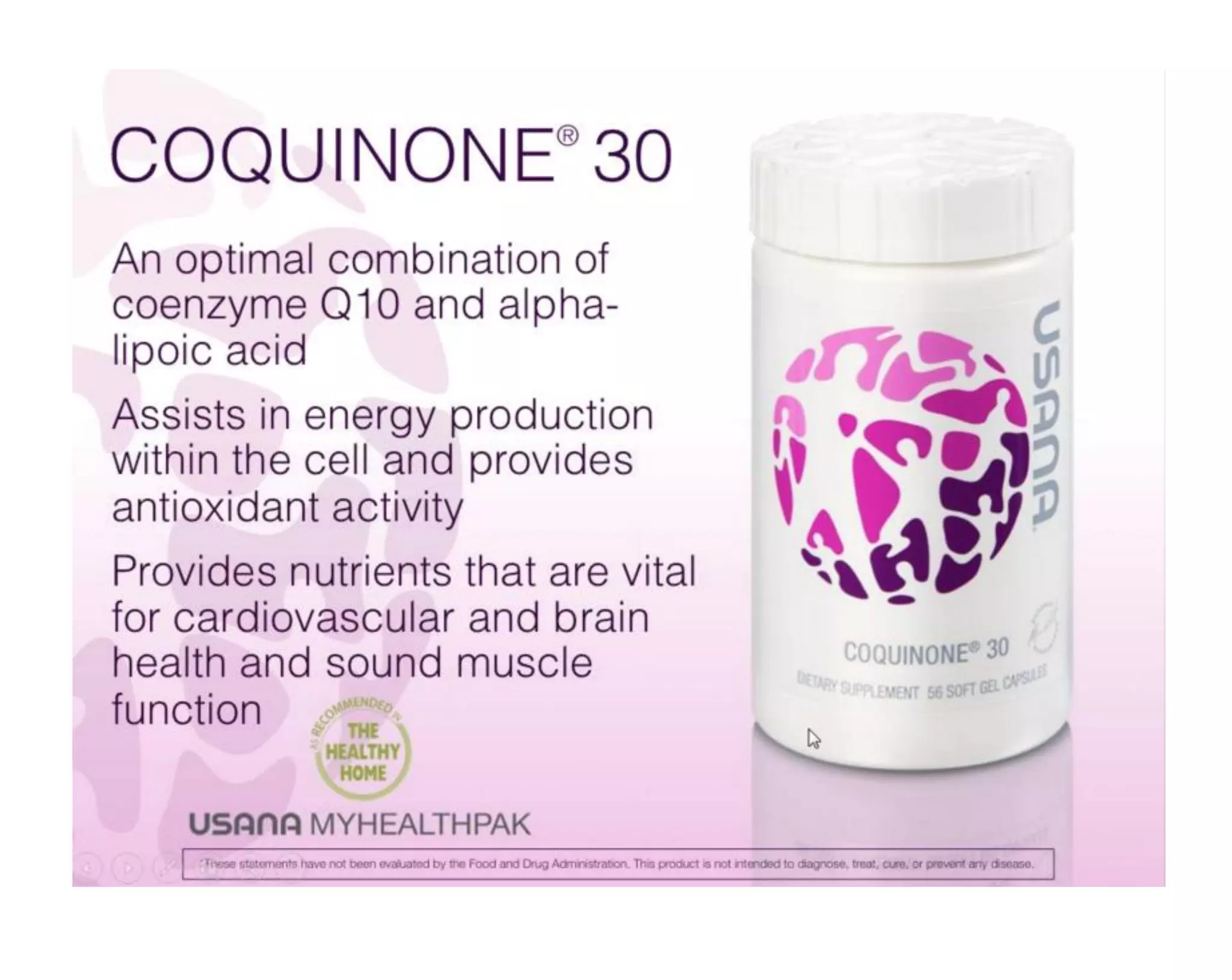 3 highlighted facts about each Usana product. | PDF