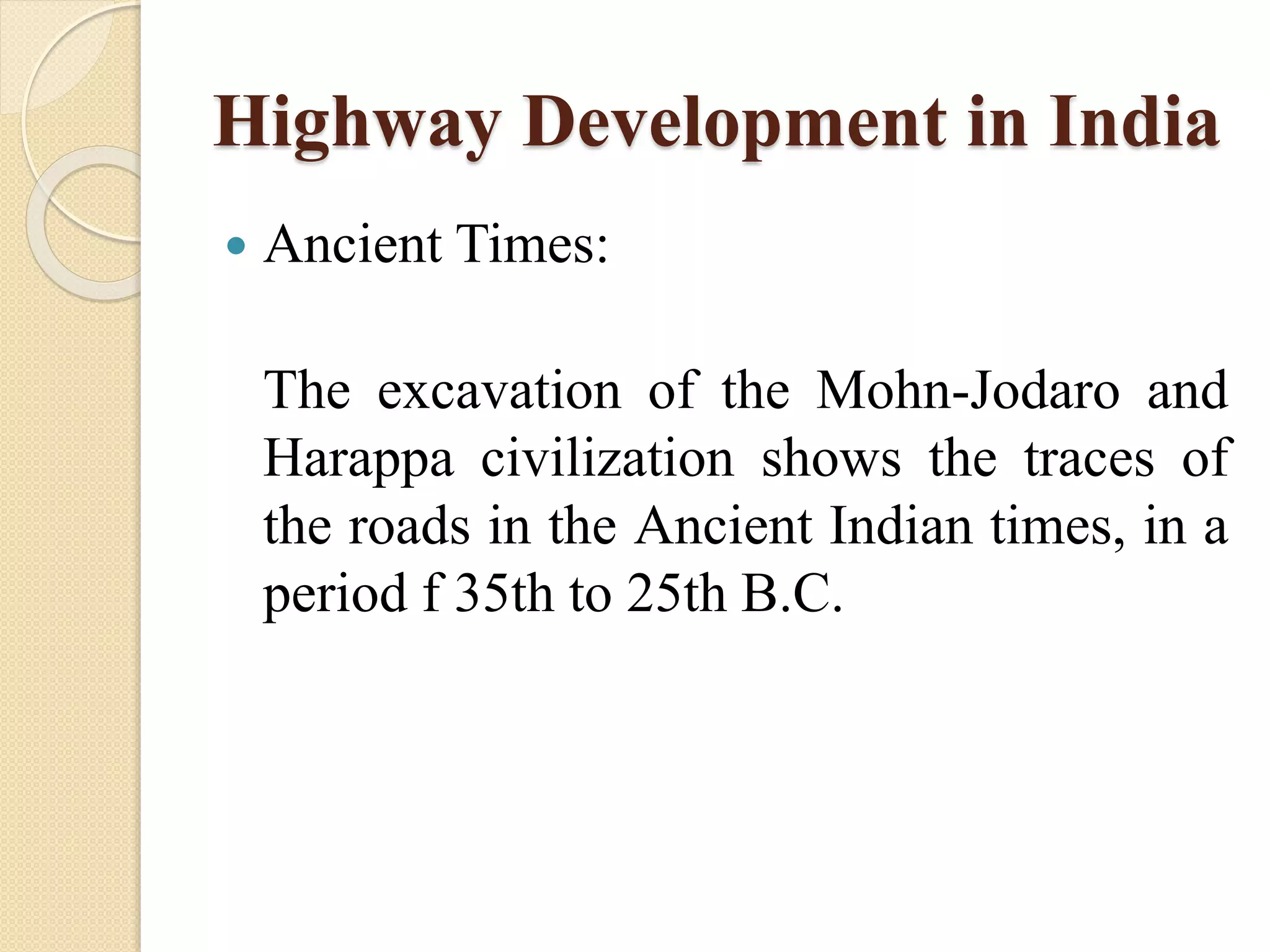 Highway development in India | PPTX