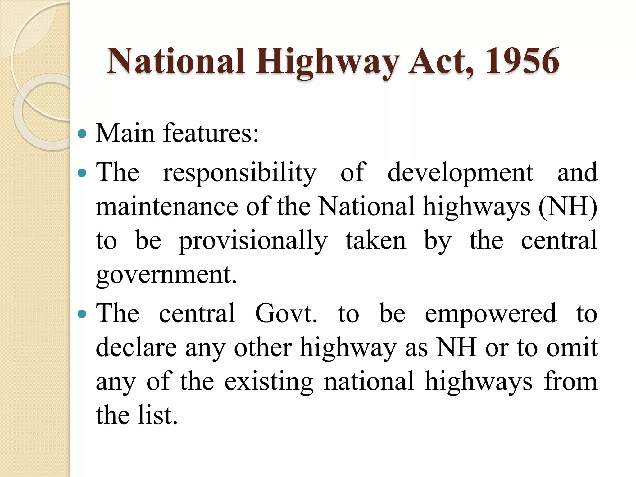 Highway development in India | PPTX