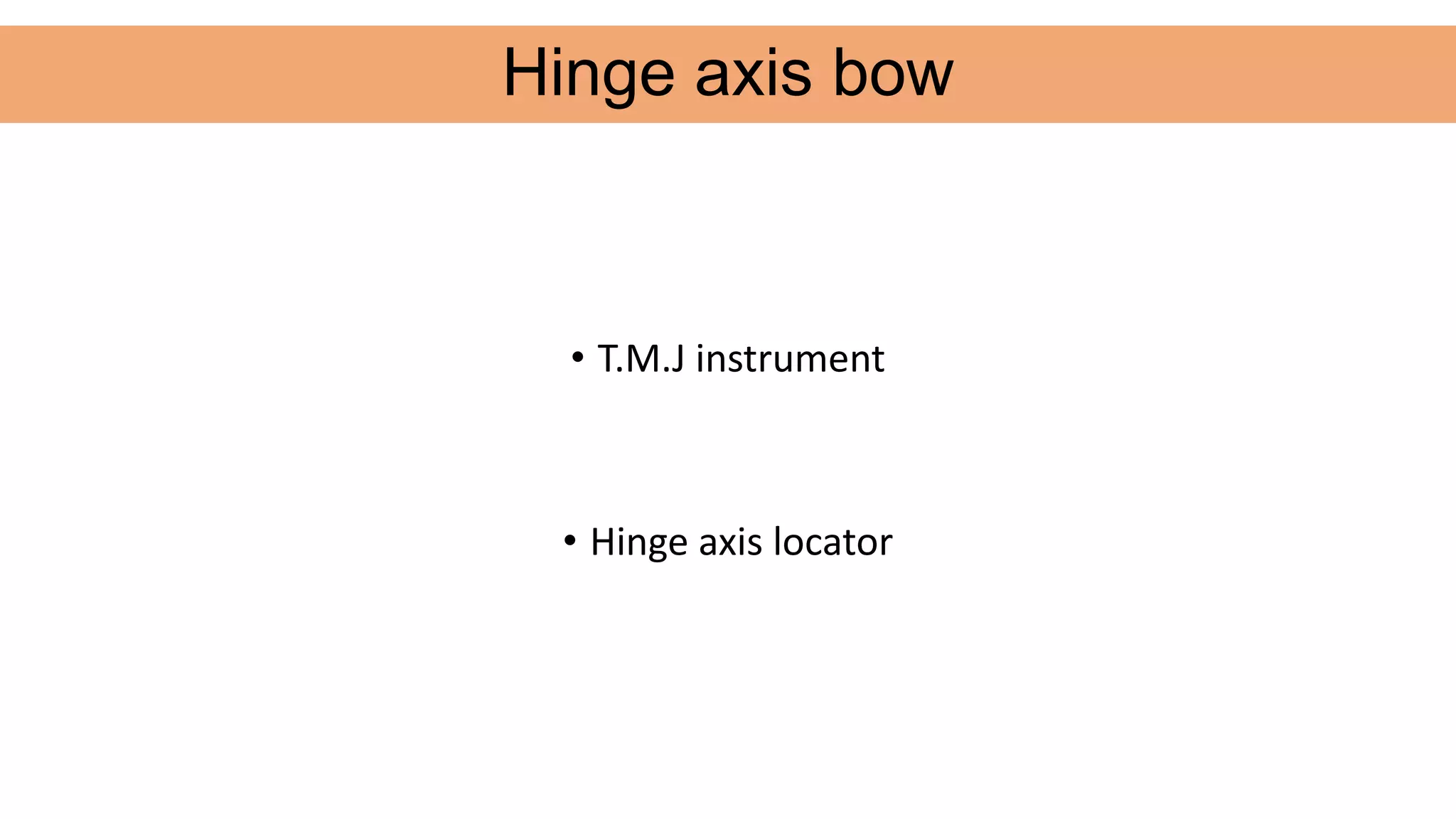 hinge axis | PPTX