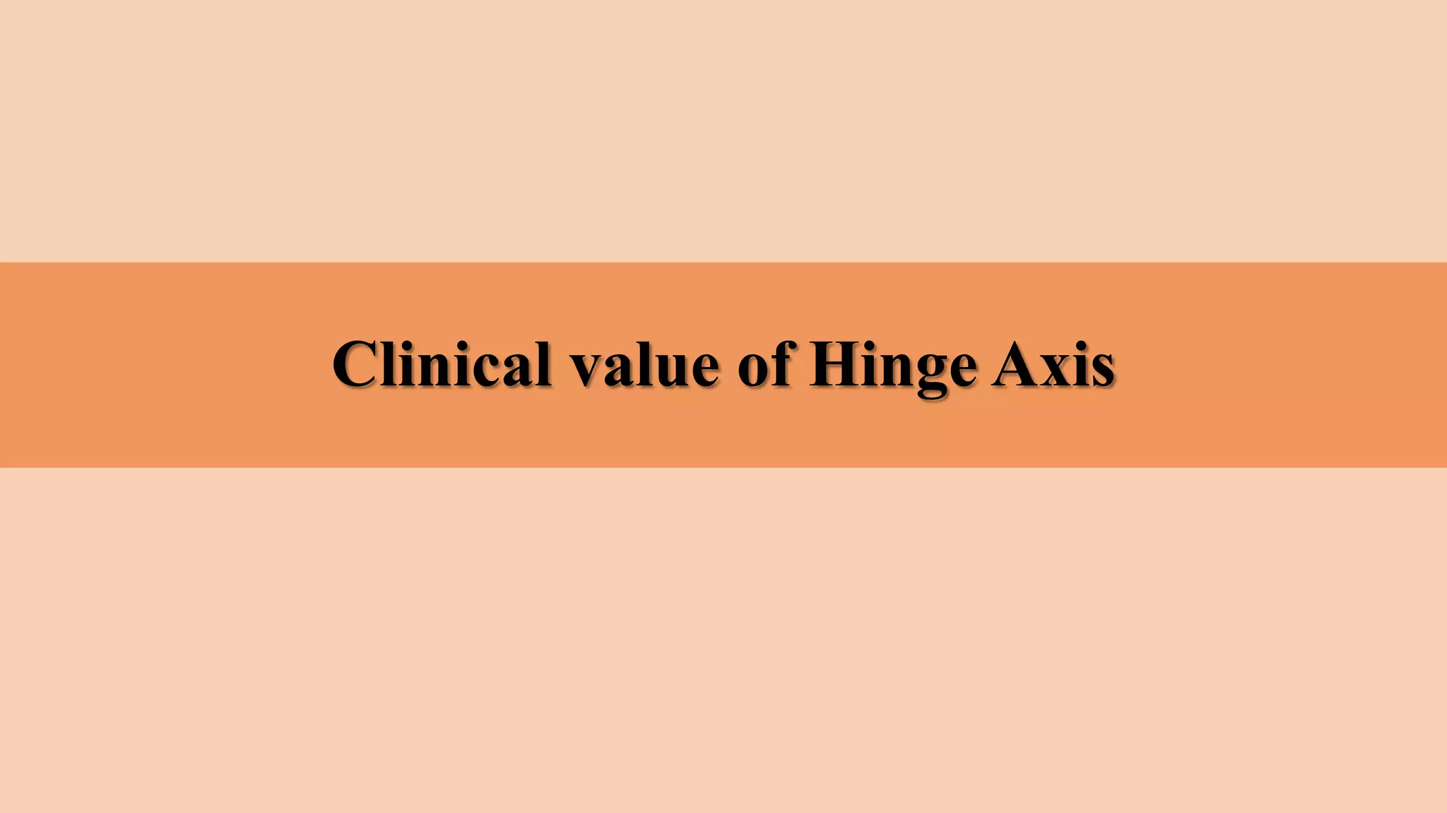 hinge axis | PPTX