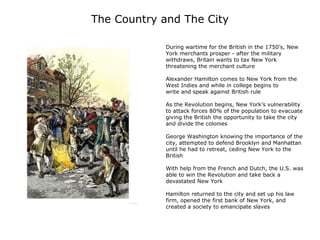 American Urbanization and New York City | PPT