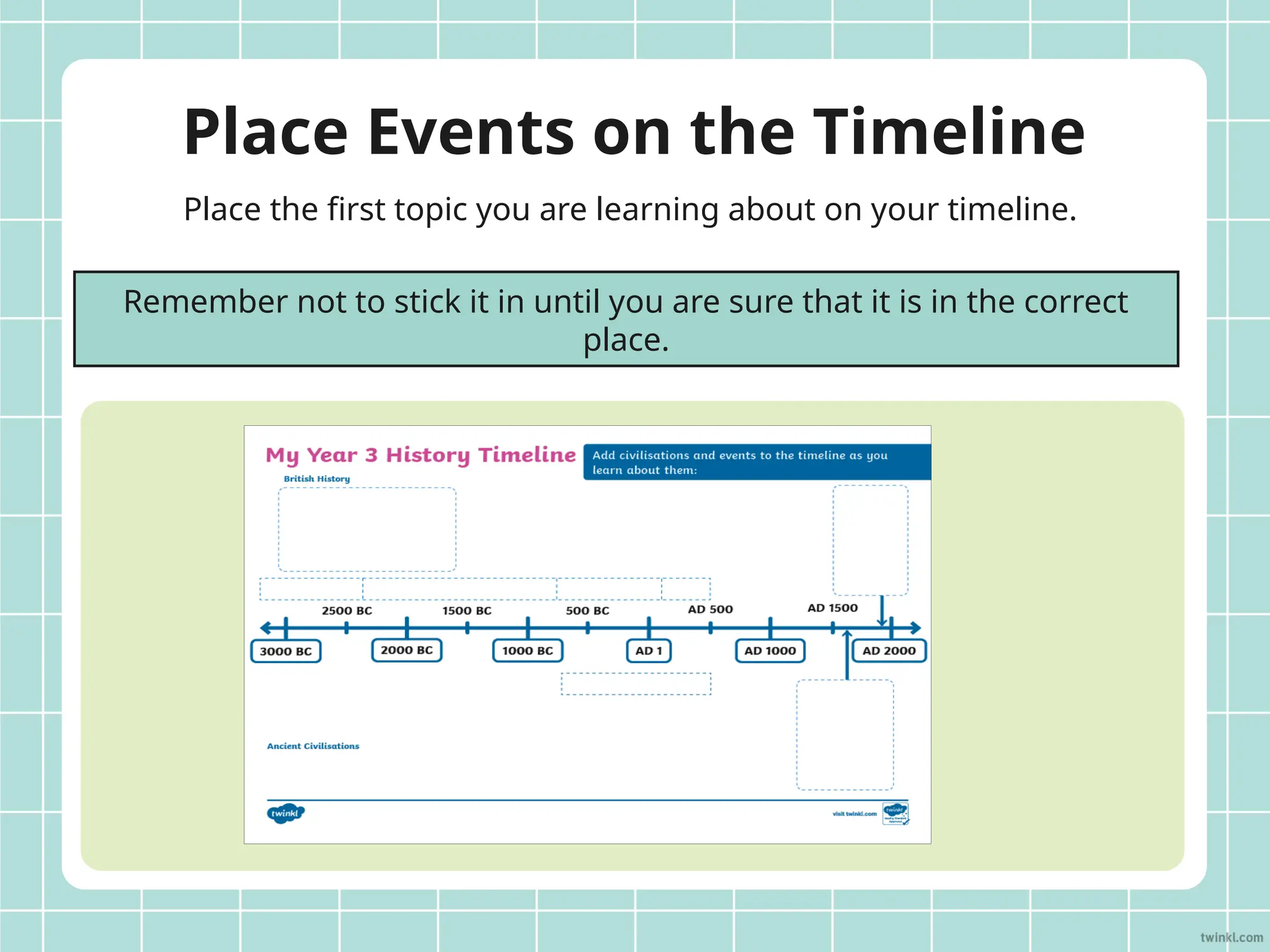 3 History Timelines.pptx for grade 3 learners | PPTX