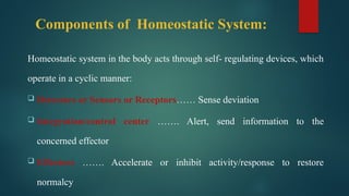 Homeostatic Mechanisms for bs nursing student | PPT