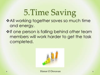 Advantages of Team Working | PPTX
