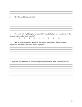 Leadership Training Guide | PDF