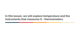CSEC Science - Measuring Temperature | PPTX