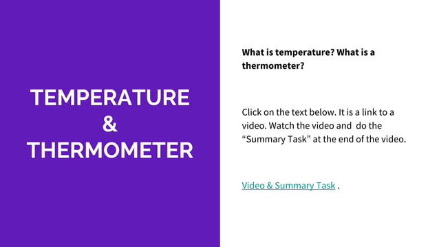 CSEC Science - Measuring Temperature | PPTX | Physics | Science