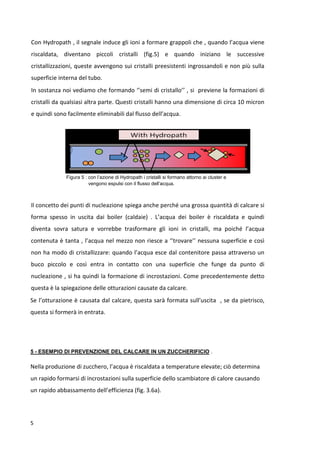 3 hydropath rimozione calcare | PDF