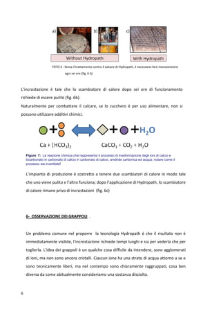 3 hydropath rimozione calcare | PDF