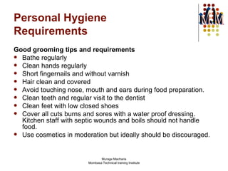 hygiene in catering | PPT
