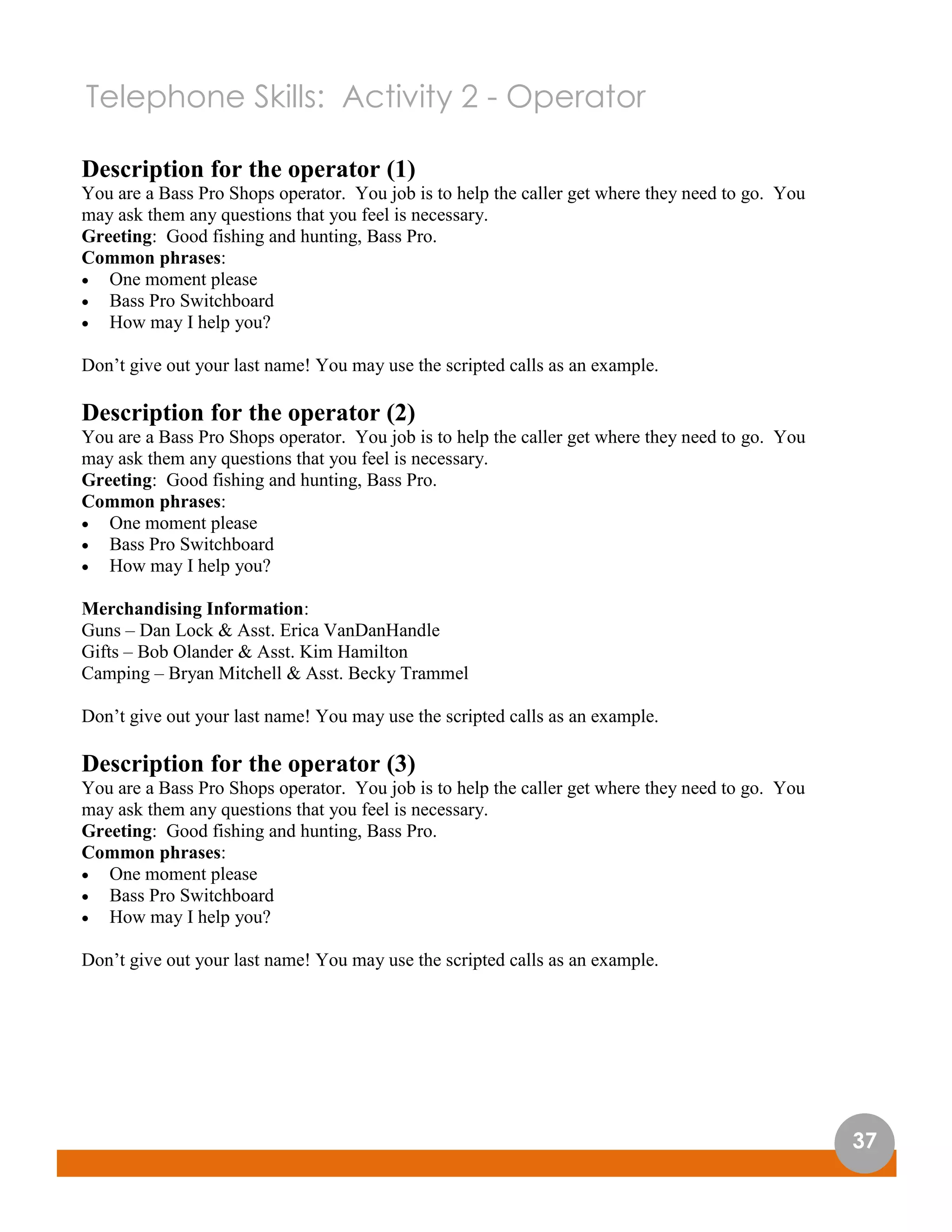 Telephone skills training_manual | PDF