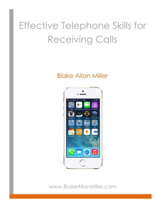 Telephone skills training_manual | PDF