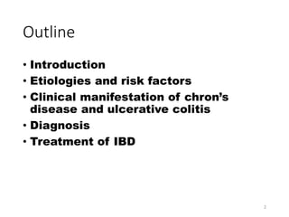 3 ibd | PPTX | Digestive Disorders | Diseases and Conditions