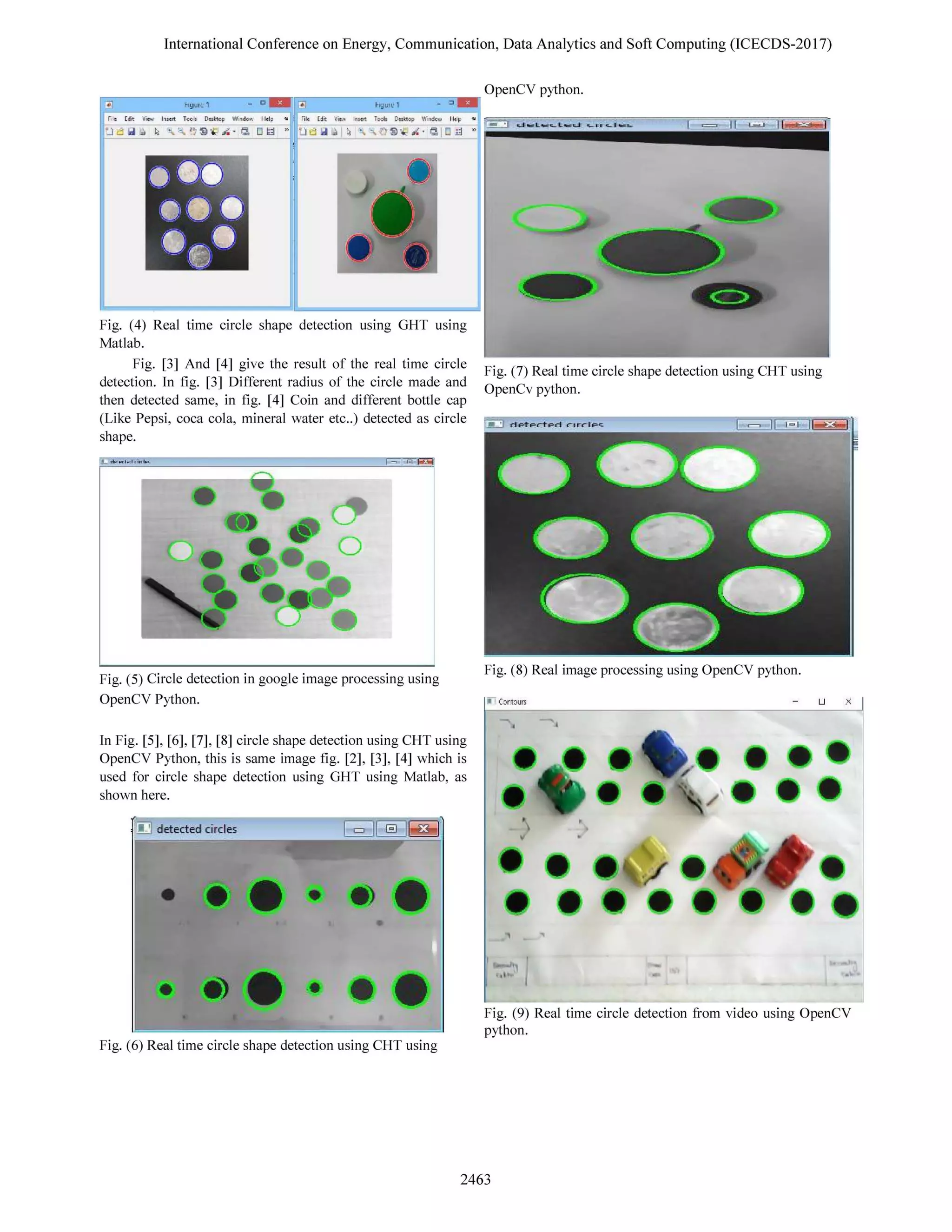 OpenCVand Matlab based Car Parking System Module for Smart City using Circle Hough Transform ...