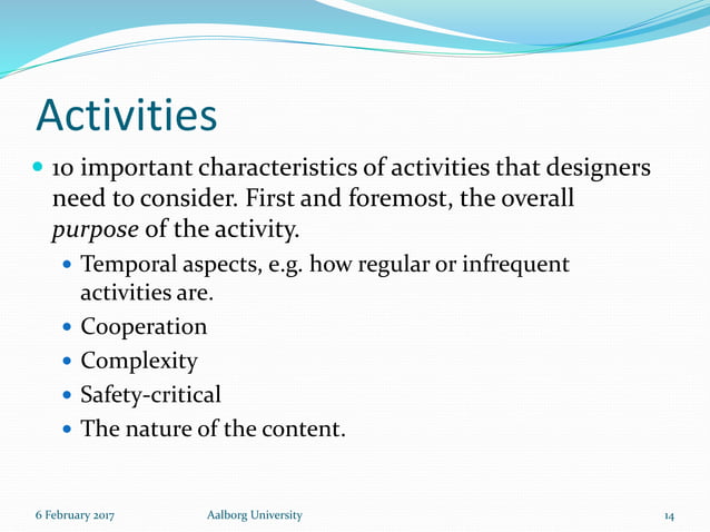 Session 1 Lecture 2 Pact A Framework For Designing Interactive Systems
