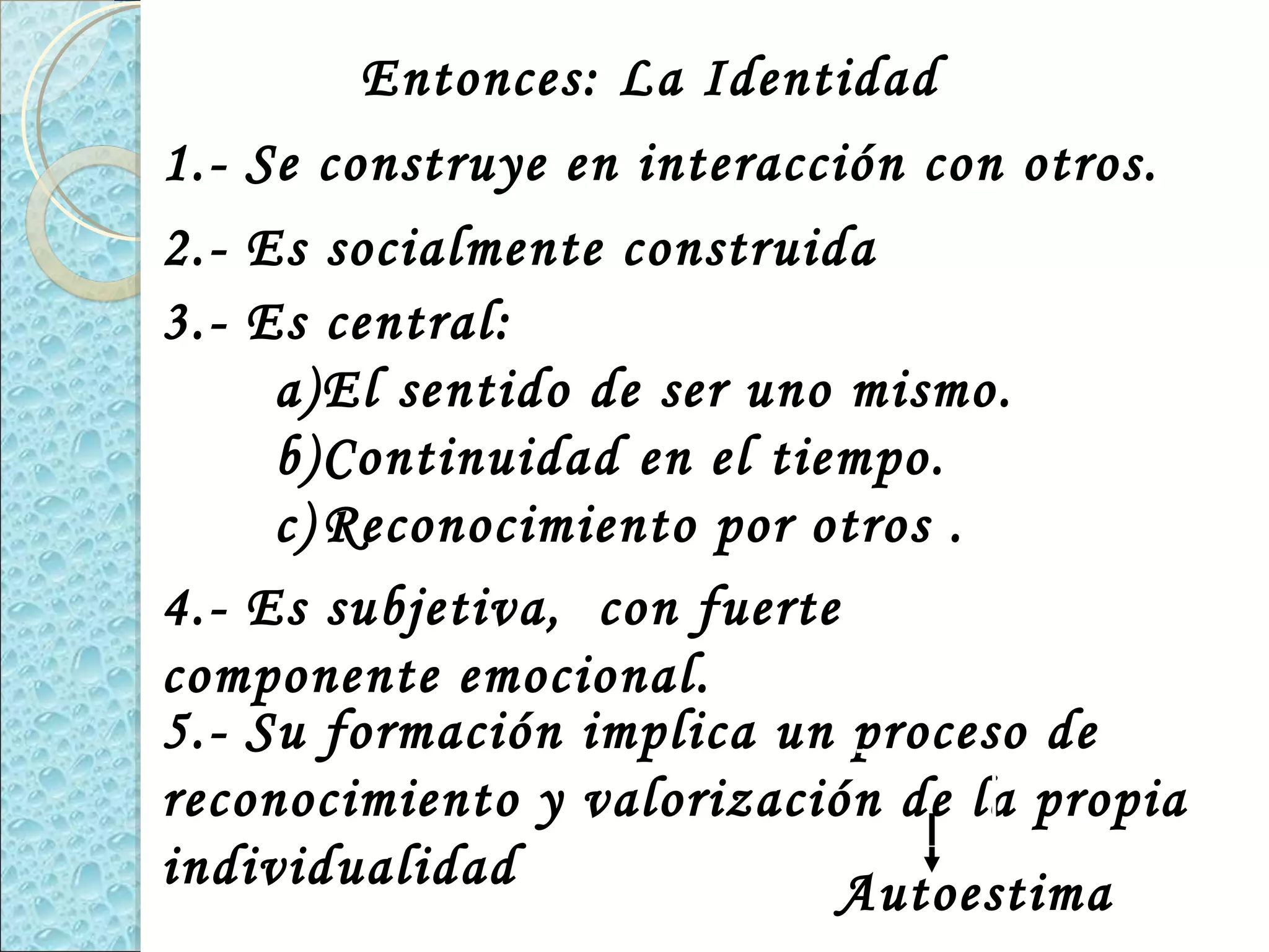 identidad y_autoestima | PPT