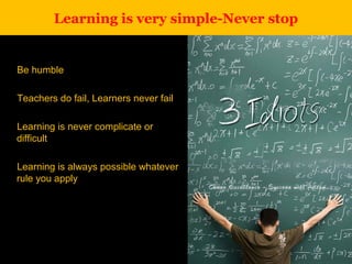 3 idiots life’s learning | PPS