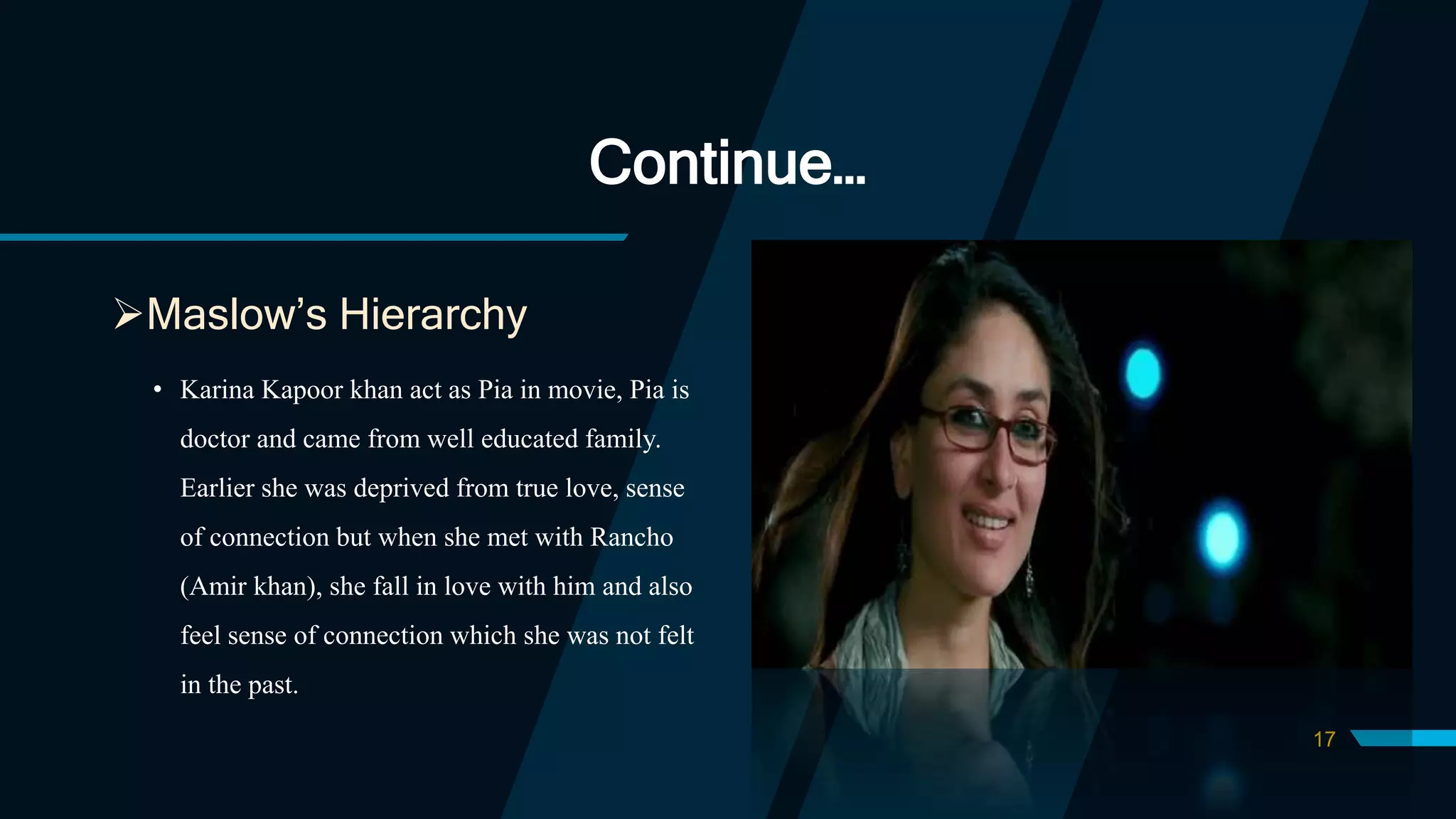 Personality & Motivation analysis of 3 Idiots | PPTX