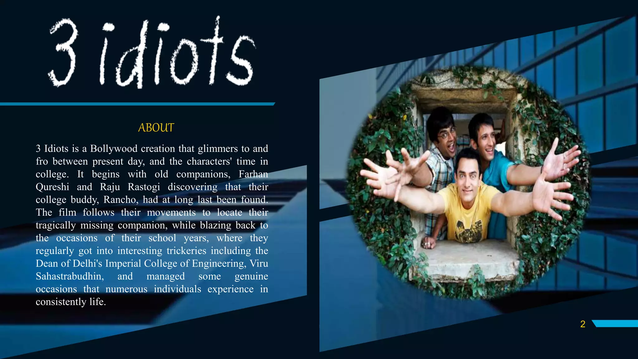 Personality & Motivation analysis of 3 Idiots | PPTX