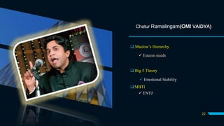 Personality & Motivation analysis of 3 Idiots | PPTX