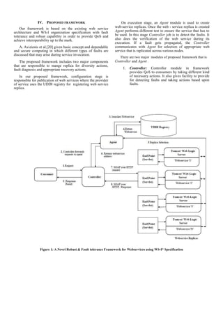 A Novel Robust &Fault Tolerance Framework for Webservices using ws-I Specification | PDF