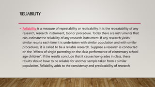 Characteristics of Research | PPTX