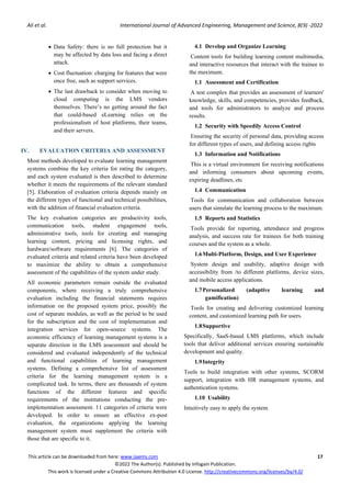 Challenges of Learning Management Systems and Current Trends | PDF