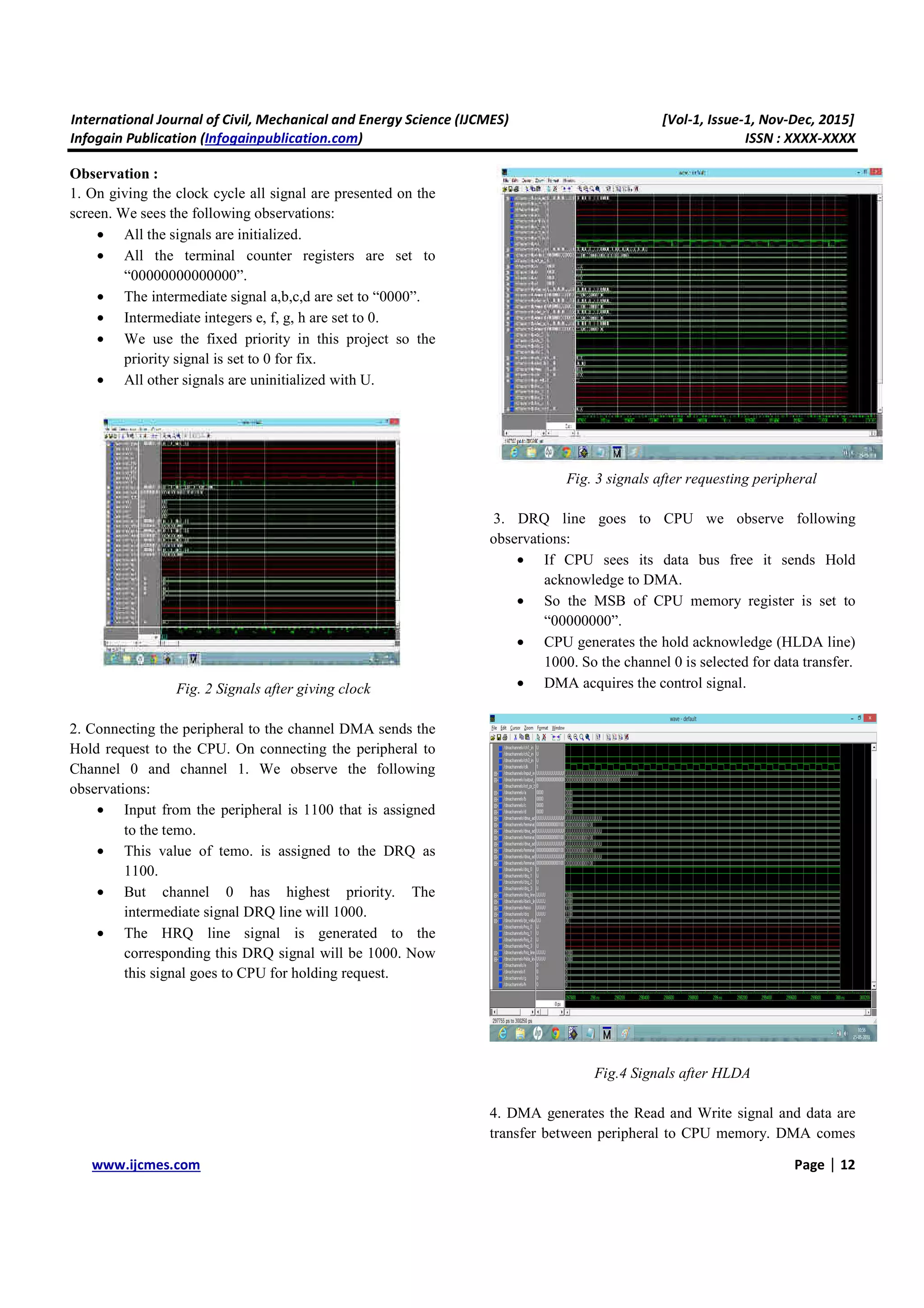 3 Ijcmes Dec 2015 27 Simulation Of 8257 Direct Memory Access Controller Dma Using Vhdl Pdf