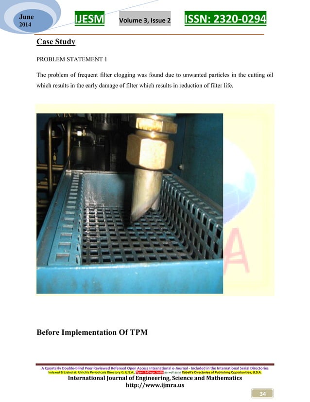 Implementation Of TPM with Case study | PDF