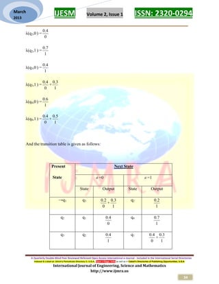 FUZZY GRAPHS IN FUZZY AUTOMATA MODEL | PDF | Computing | Technology & Computing
