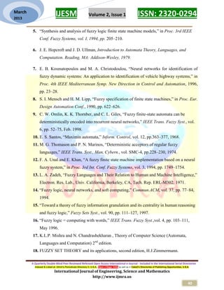 FUZZY GRAPHS IN FUZZY AUTOMATA MODEL | PDF | Computing | Technology & Computing