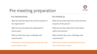 First sales meetings with potential clients | PPTX