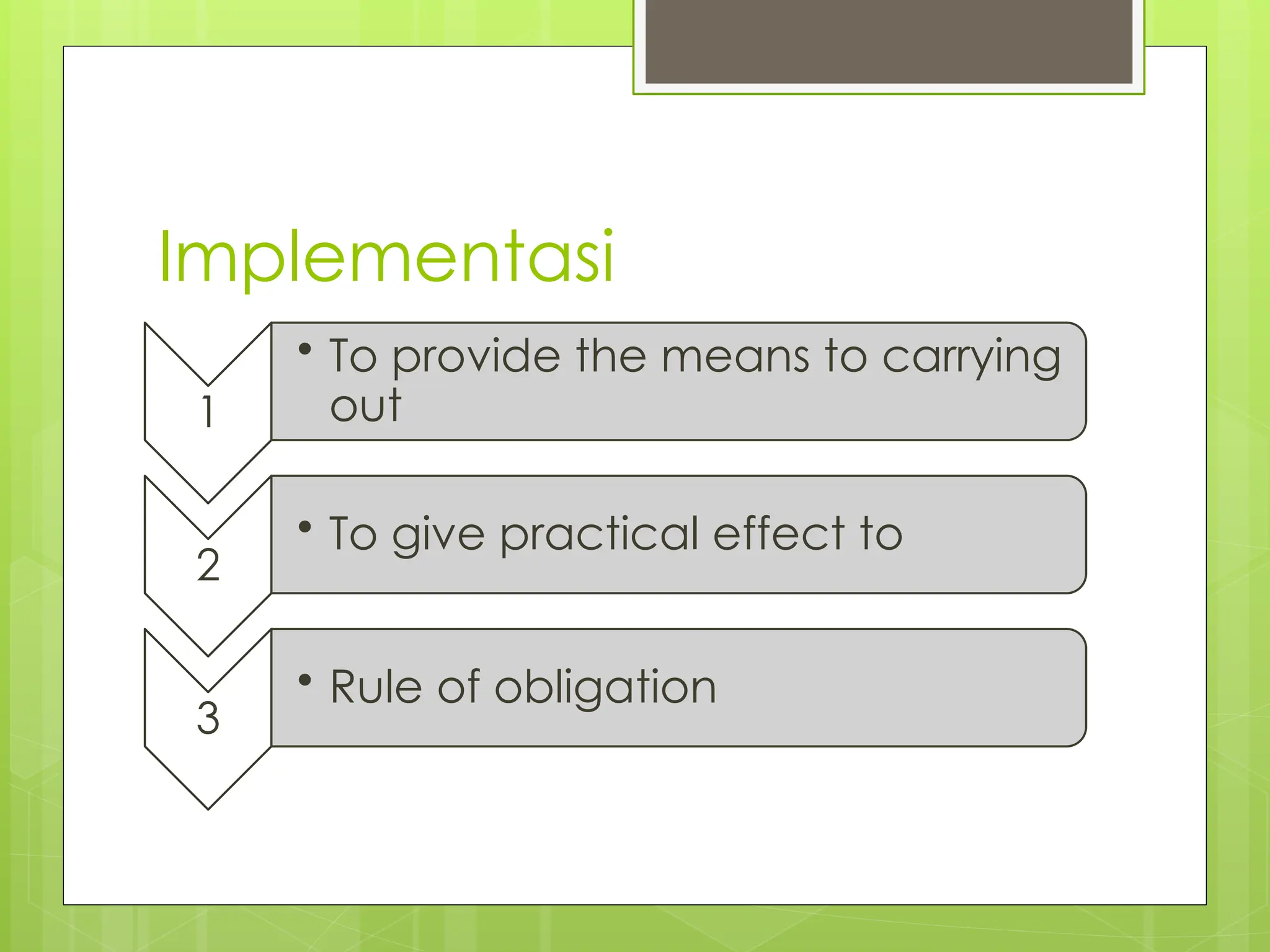 MATERI DOSENKU IMPLEMENTASI KEBIJAKAN PASCA | PPT