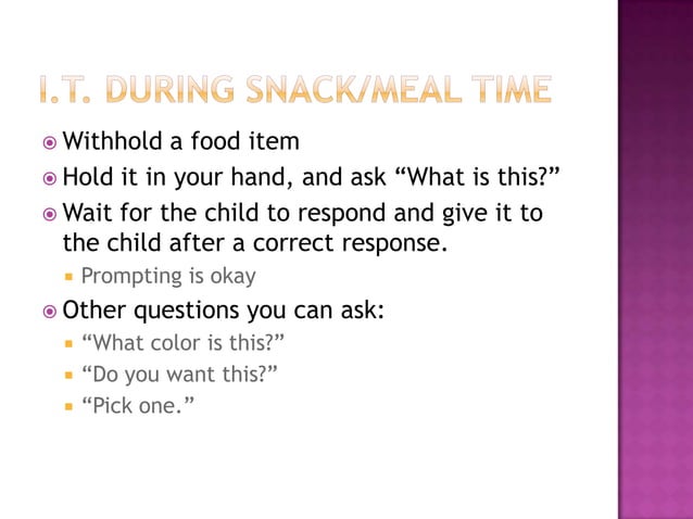 Incidental Teaching and Appropriate Play | PPTX