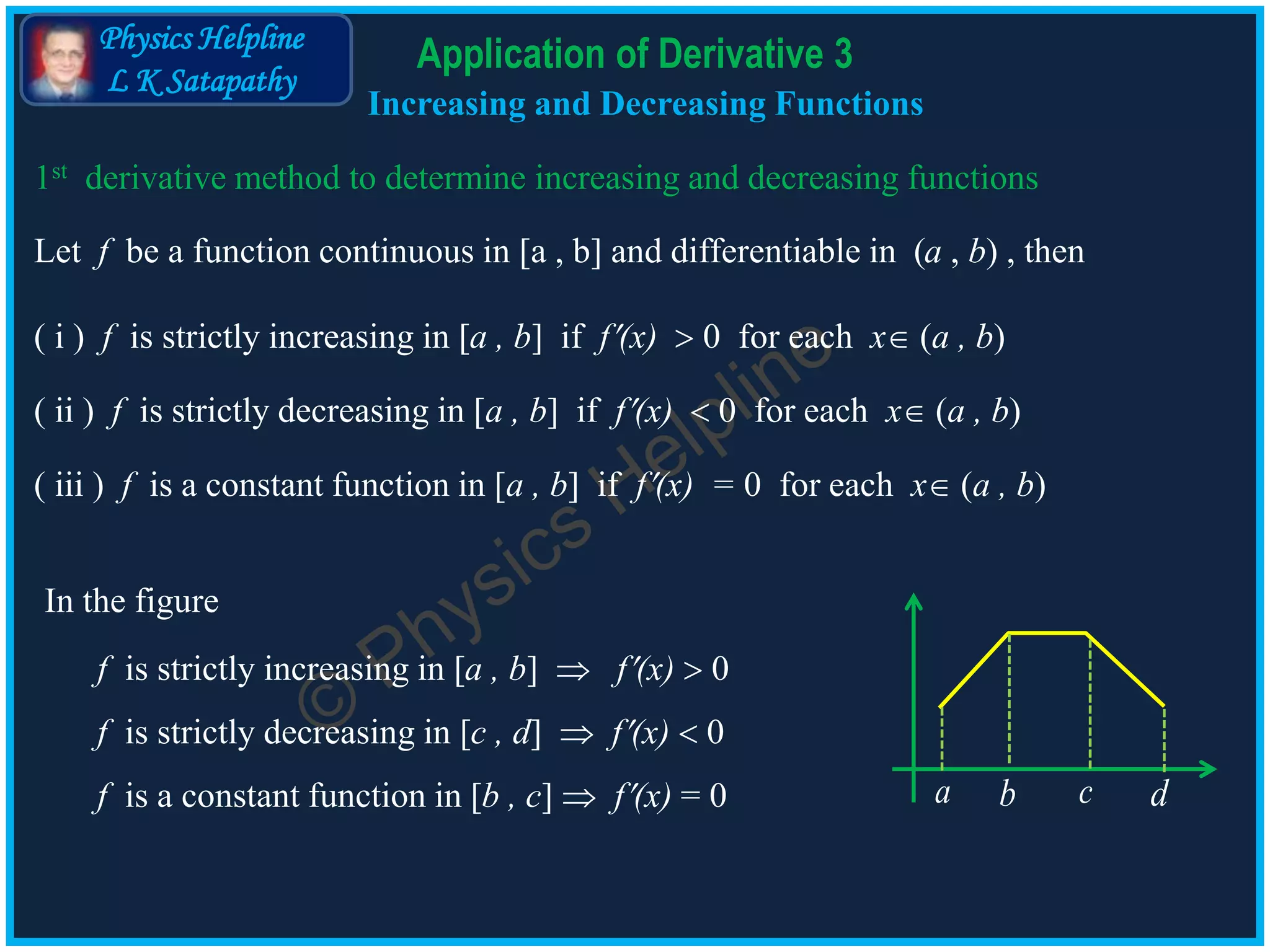 Application of Derivative 3 | PPT