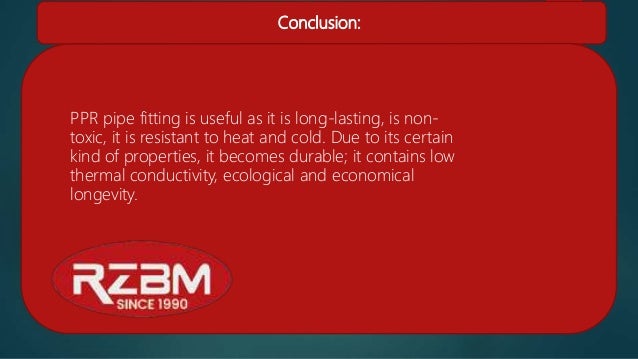 3 Information About Different Properties of PPR Pipe Fittings and ...