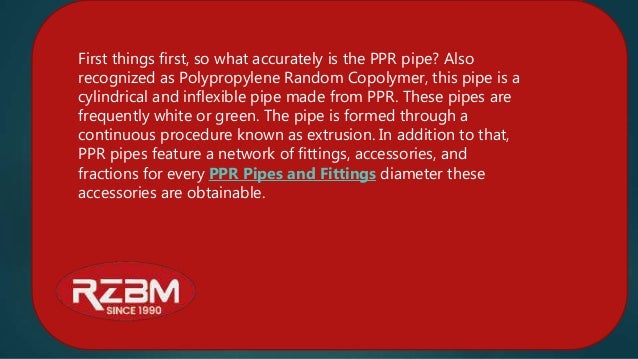 3 Information About Different Properties of PPR Pipe Fittings and ...