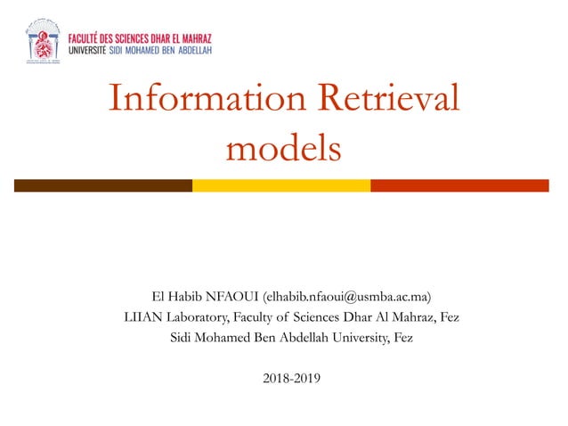 Information_Retrieval_Models_Nfaoui_El_Habib | PPT