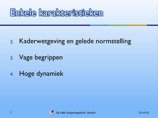 Inleiding Milieurecht | PPT