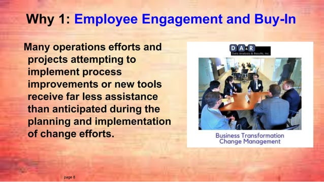 3 Why's to use Business Transformation Change Management | PPT