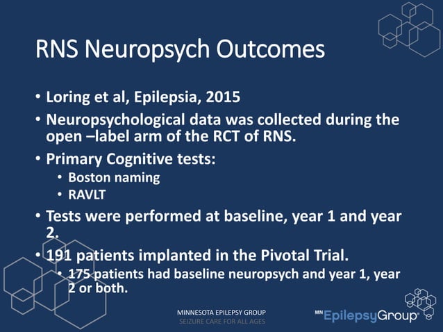 Responsive Neurostimulation (RNS) for Intractable Epilepsy | PPTX ...