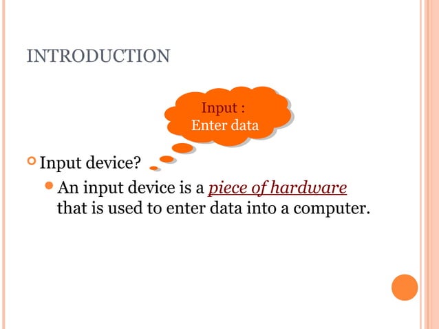 3 input, output and storage technologies | PPT