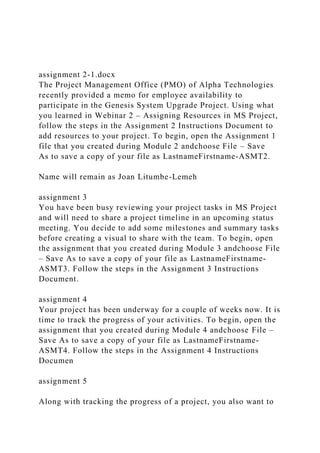 3_Instructions.pdfPRM 524 – Applied Project Management Cas.docx | Business | Business and Finance