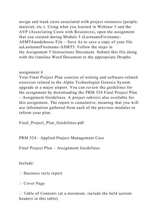 3_Instructions.pdfPRM 524 – Applied Project Management Cas.docx ...