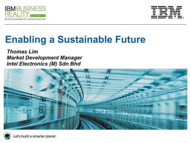 Enabling a Sustainable Future | PPT
