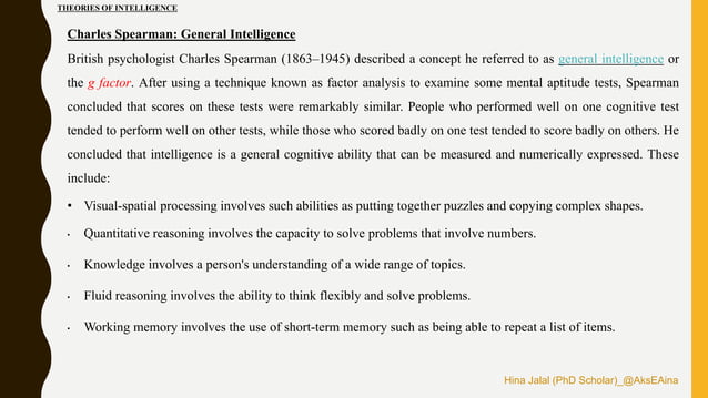 Intellectual development | PPT